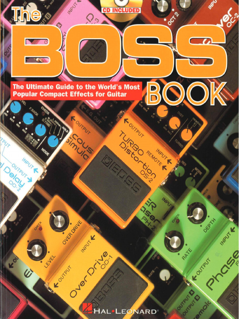 Boss Book The Ultimate Guide To The Worlds Most Popular Compact Effects ...