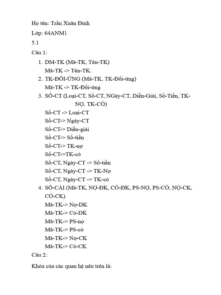 Tran Xuan Dinh | PDF