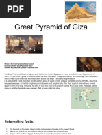 Pyramids of Giza Quiz: True or False? | PDF | Science & Mathematics