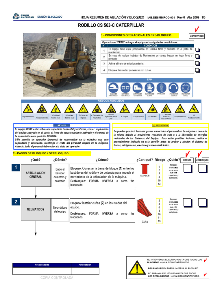 Hr-Rodillo CS 563-C Caterpillar | PDF | Vehículos | Bienes manufacturados