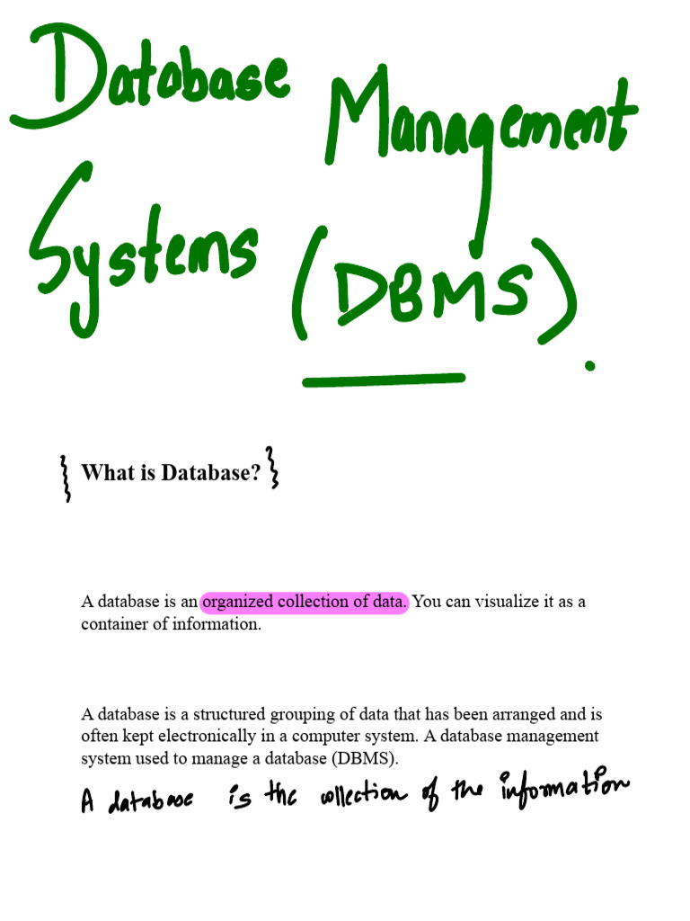 Database Management System Pdf Relational Database Databases