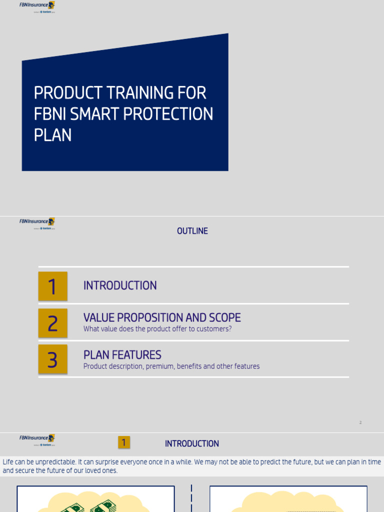 Product Training For Fbni Smart Protection Plan | PDF | Insurance ...