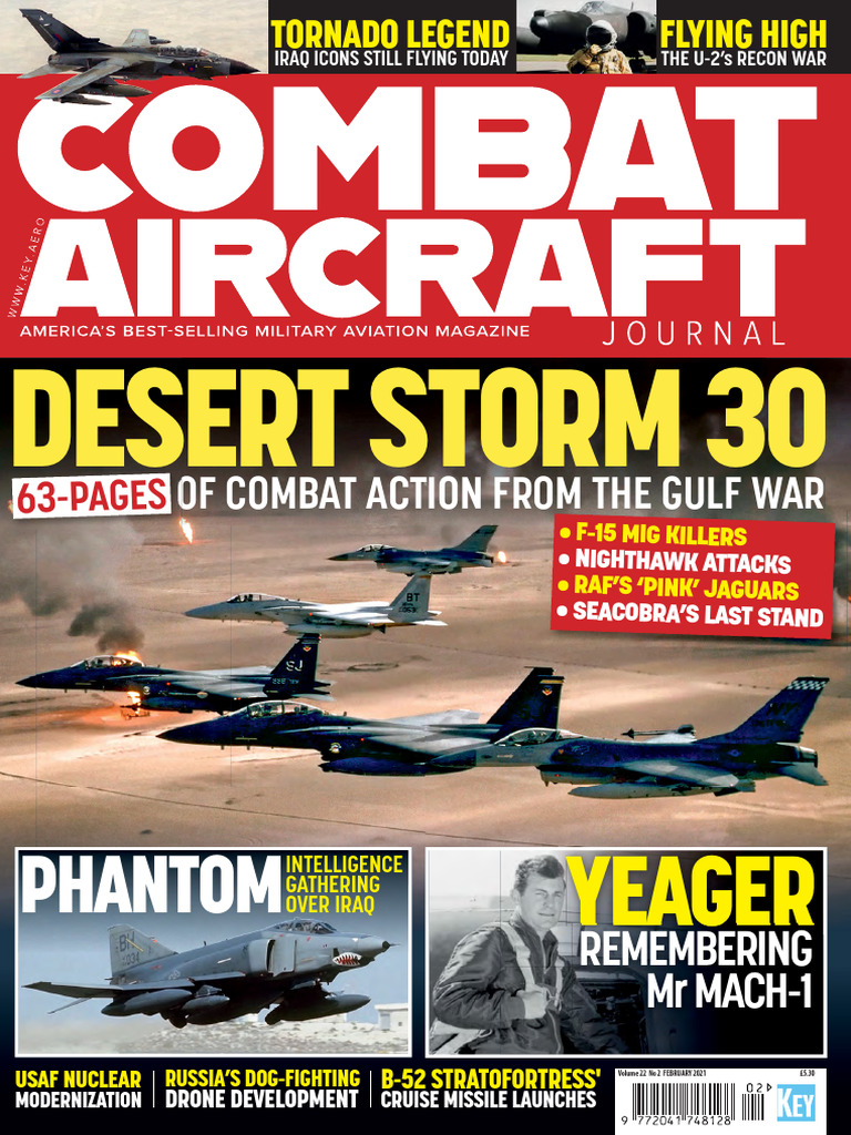 Combat Aircraft Journal (February 2021) | PDF | Gulf War | Lockheed C ...