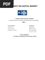 Project On Sebi | PDF | Securities (Finance) | Reserve Bank Of India