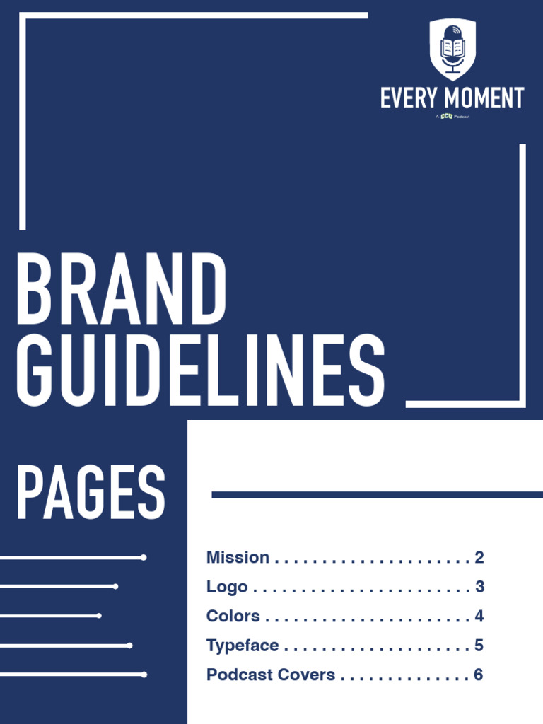 Presidential Podcast Brand Guidelines | PDF