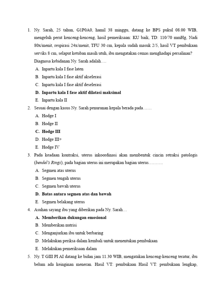 Latihan Soal Kel 2 | PDF