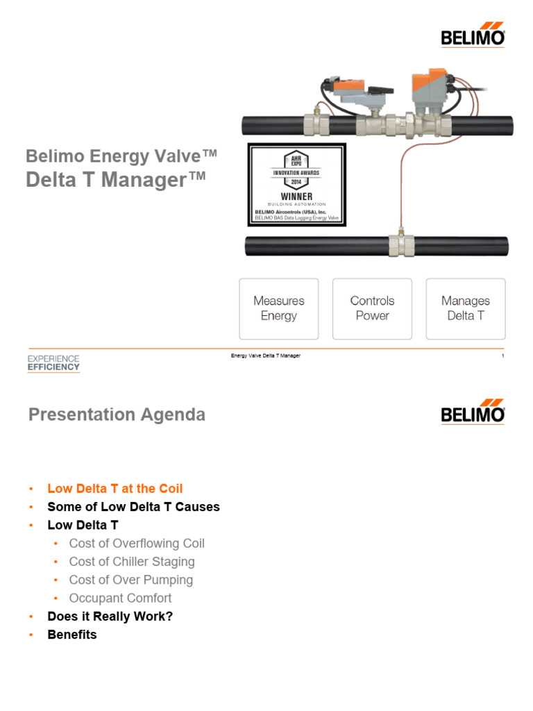 Energy Valve Delta T Manager | PDF | Electromechanical Engineering ...
