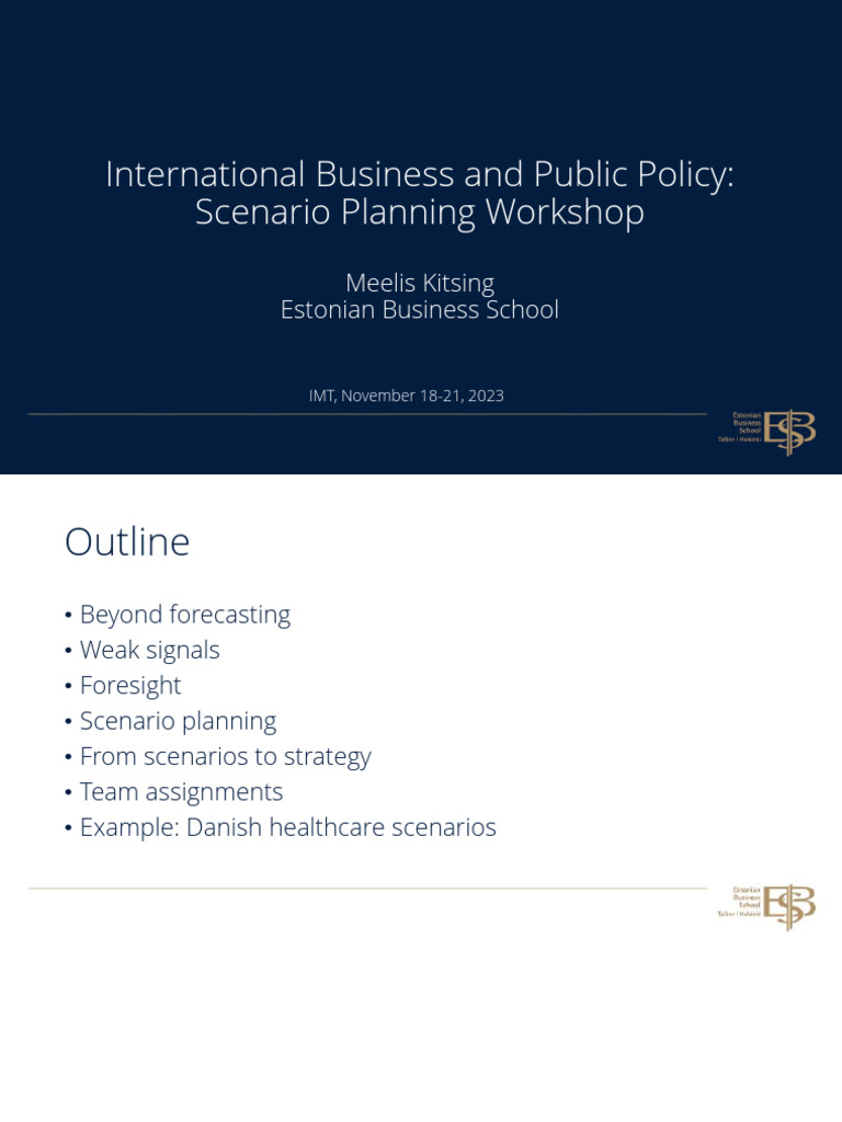 Kitsing IBPP Slides Scenario Planning Workshop 18211123 | PDF ... Kitsing IBPP Slides Scenario Planning Workshop 18211123 | PDF ...