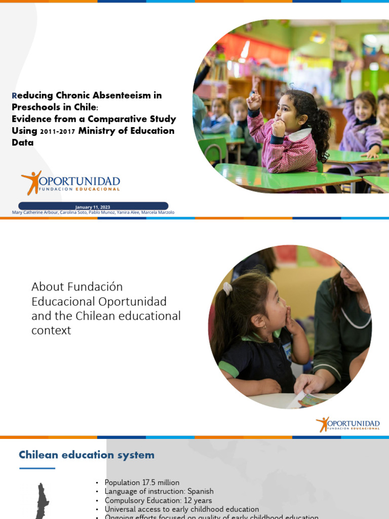 Reducing-Chronic-Absenteeism-in-Preschools-in-Chile-Evidence-from-a ... Reducing-Chronic-Absenteeism-in-Preschools-in-Chile-Evidence-from-a ...