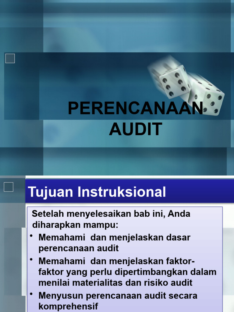 Perencanaan Audit | PDF