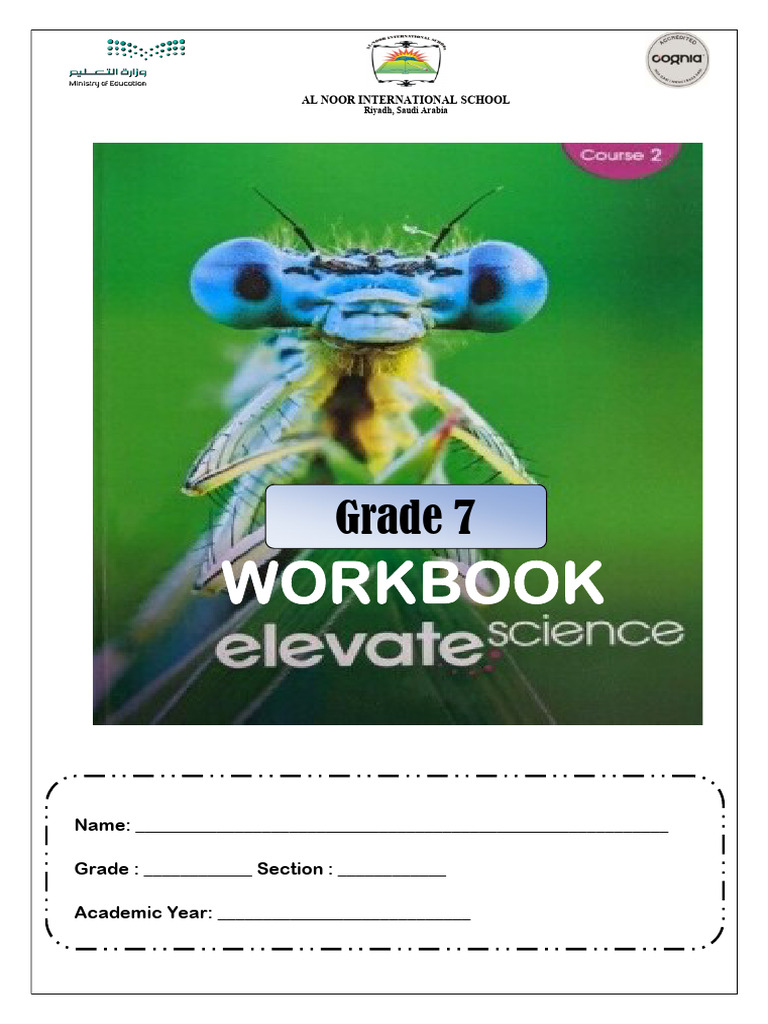 Grade 7 - Elevate Science - Workbook | PDF | Nervous System | Hormone