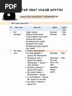 Daftar Obat Wajib Apotek Dowa 1,2,3 | PDF
