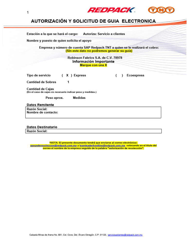 Guia Electronica Red Pack | PDF