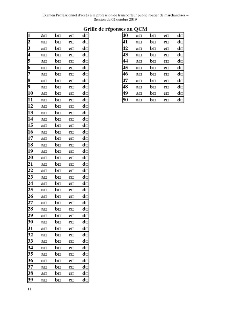 qcm vierge 2019 | PDF