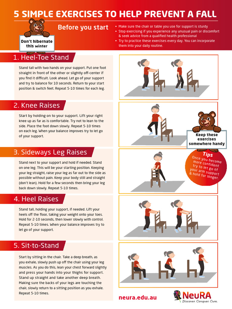 FINAL 5winter Exercise Infographics 2018 | PDF | Foot