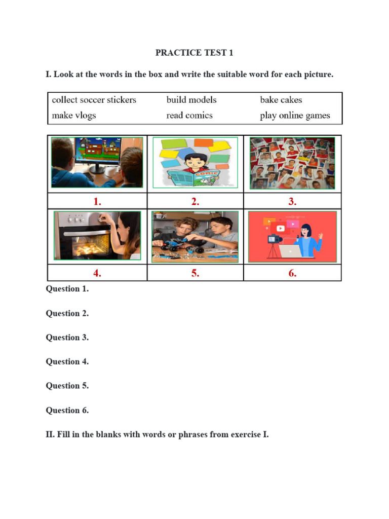 Practice Test 1 | PDF