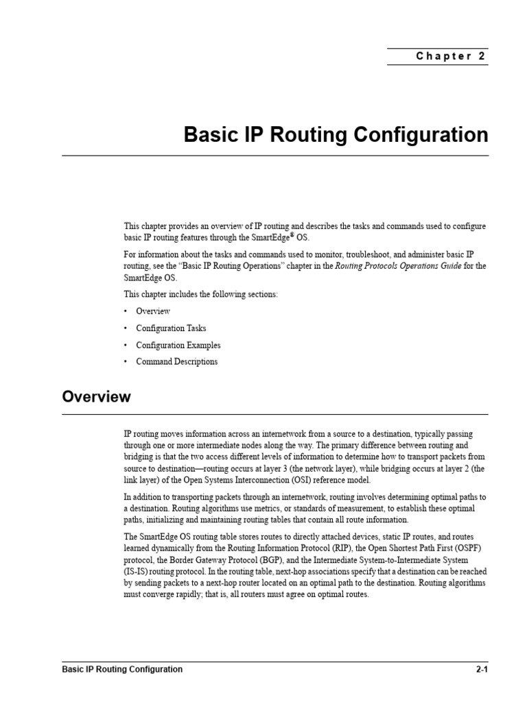 SR Ip | PDF | Routing | Ip Address