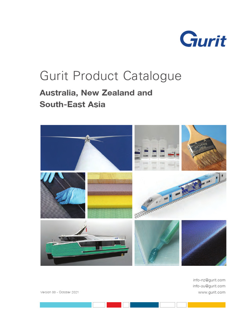 Gurit Product Catalogue - Aunzsea | PDF | Building Materials | Materials