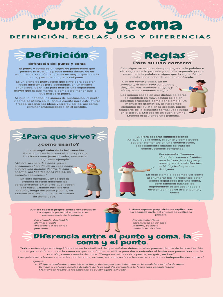 Punto y Coma | PDF | Coma | Puntuación