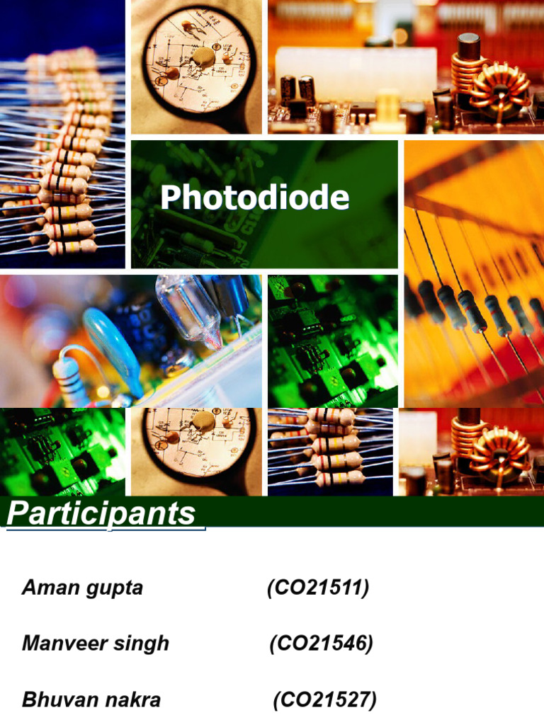 Photodiode | PDF | P–N Junction | Diode