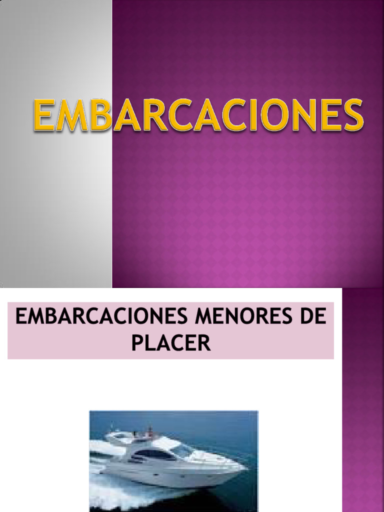 Embarcaciones | PDF | Buques | Testigo experto