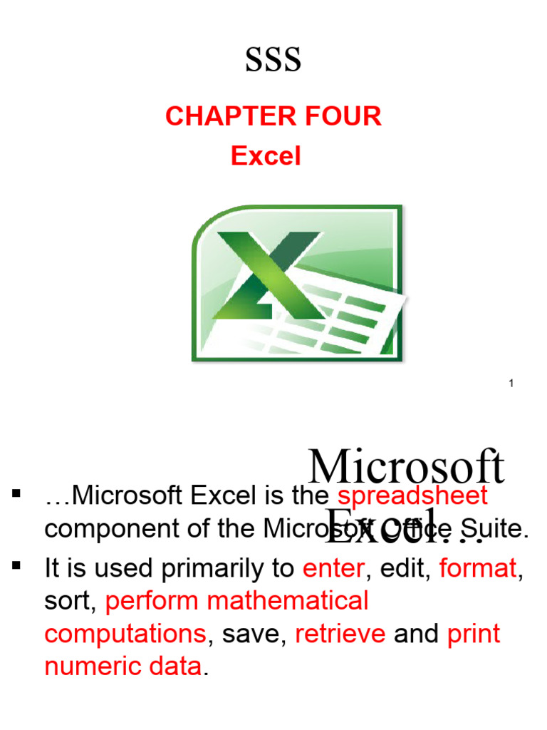 Microsoft Excel | Download Free PDF | Microsoft Excel | Window (Computing)