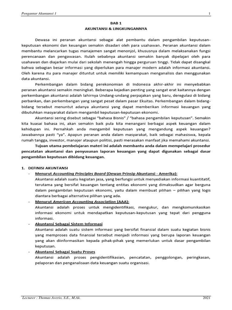 Handout Master - BAB 1-4 | PDF