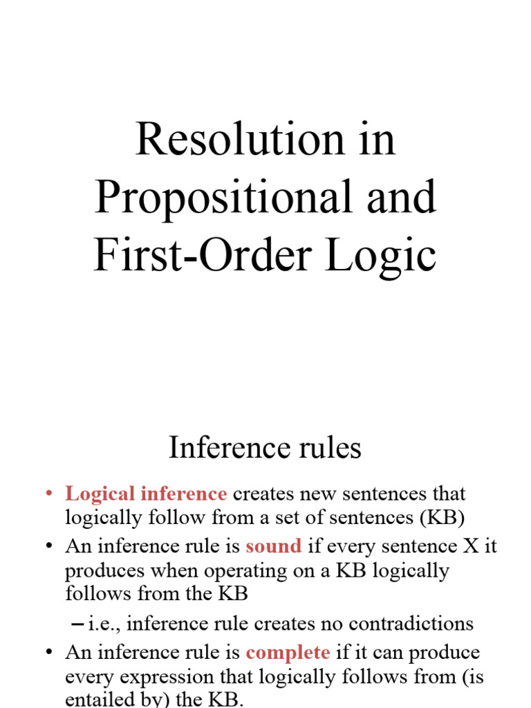 19 Resolution | PDF | Logic | Mathematics