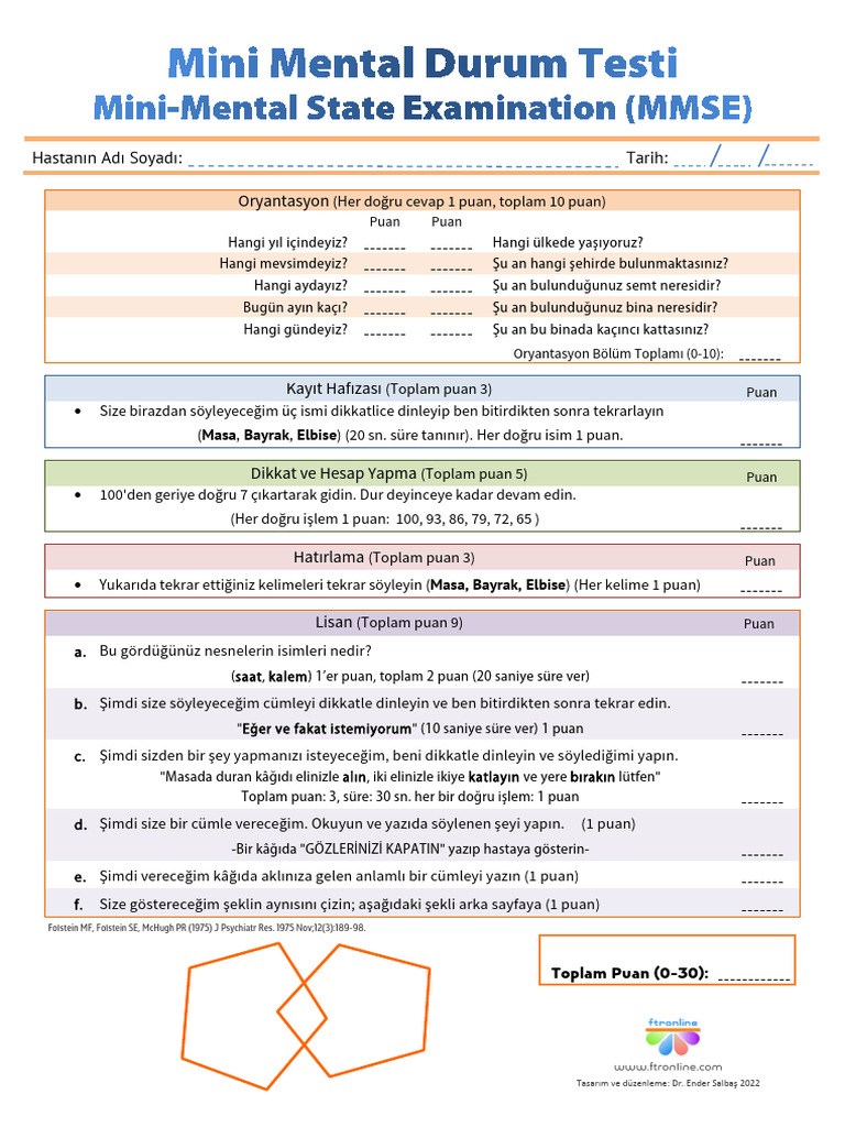 Mini - Mental.Durum .Testi .Ftronline | PDF