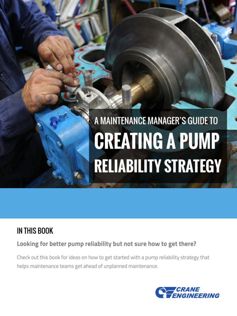 Pump Reliability Strategy Guide | PDF | Reliability Engineering | Pump