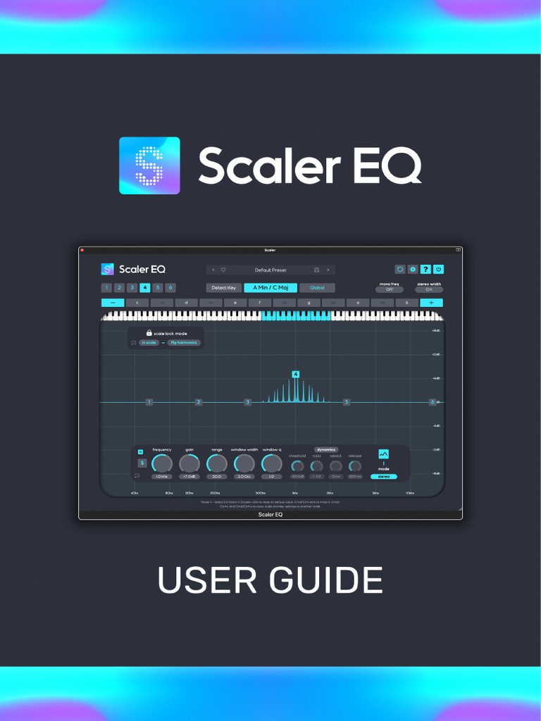 Scaler EQ - User Manual | PDF | Equalization (Audio) | Acoustics