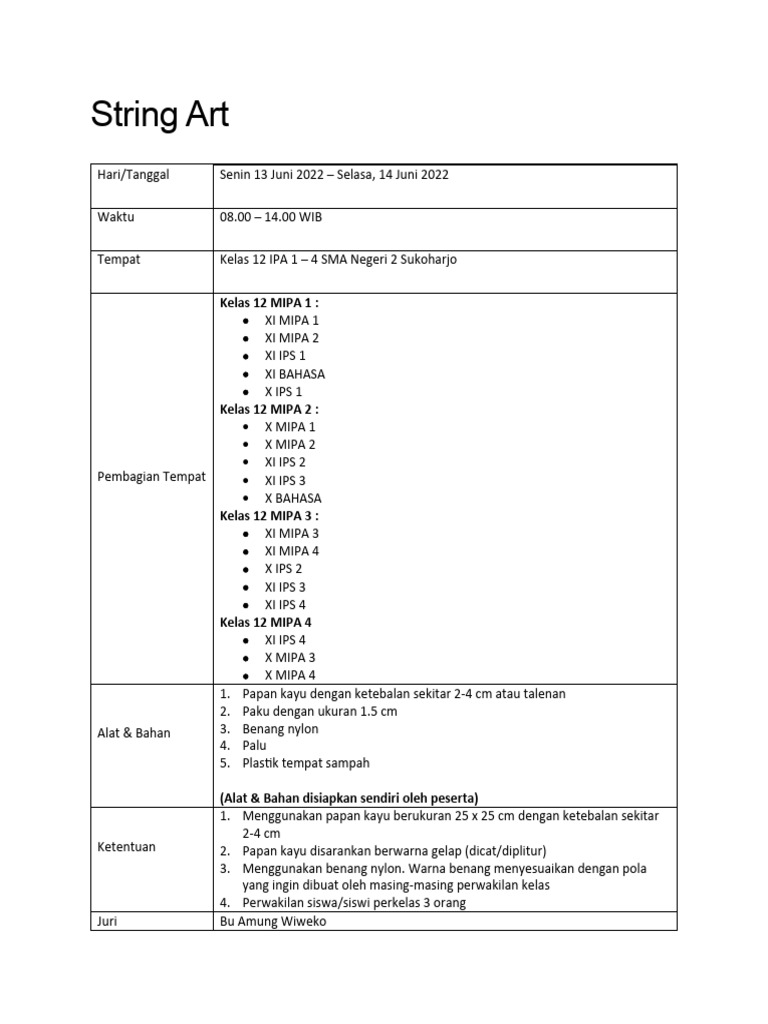 String Art (AutoRecovered) | PDF