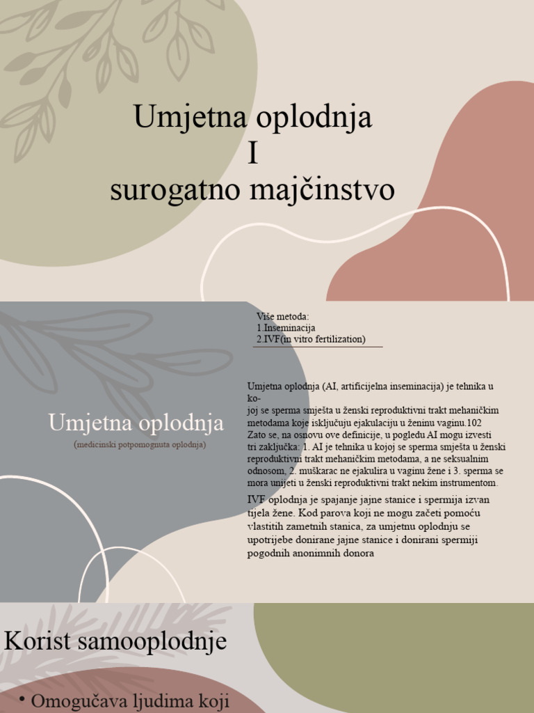 Umjetna oplodnja | PDF