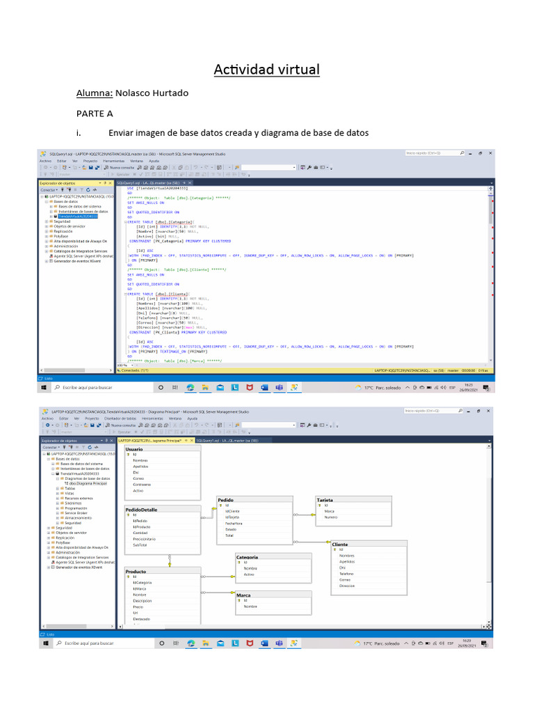 Actividad-virtual1 | PDF | Bases de datos | SQL
