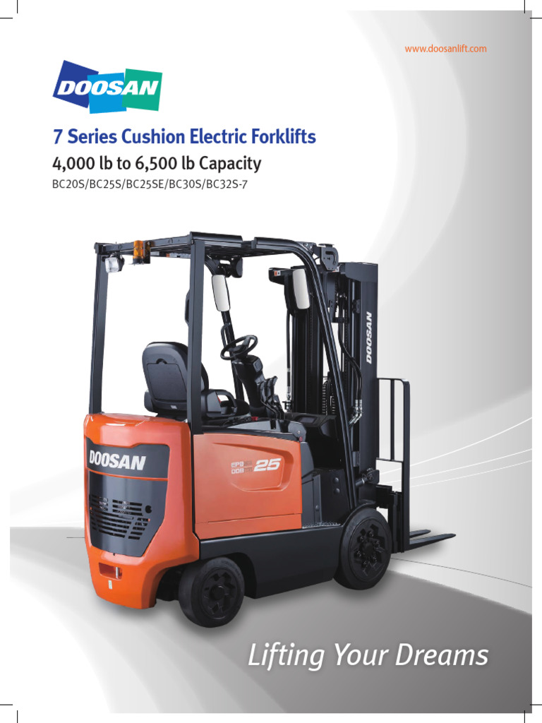 Doosan BC Series | PDF | Forklift | Steering