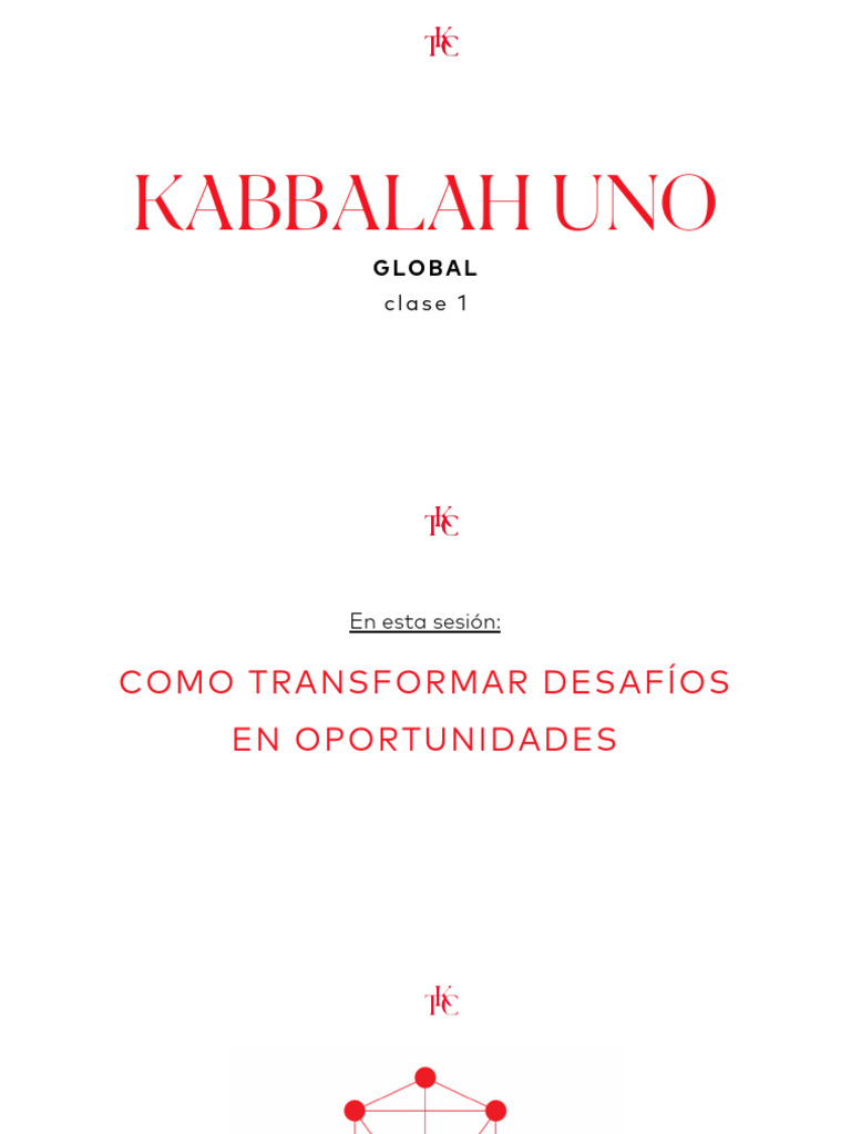 Kabbalah 1 Class 1 | PDF Kabbalah 1 Class 1 | PDF