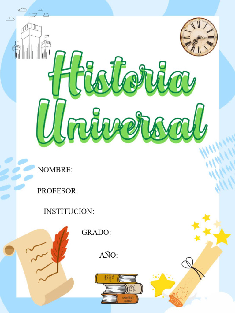 Caratula de Historia Universal | PDF