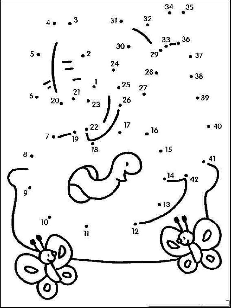 Dibujos Unir Puntos | PDF