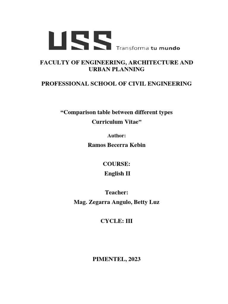 Ramos Becerra Pa1 Ingles | PDF | Résumé | Cognition