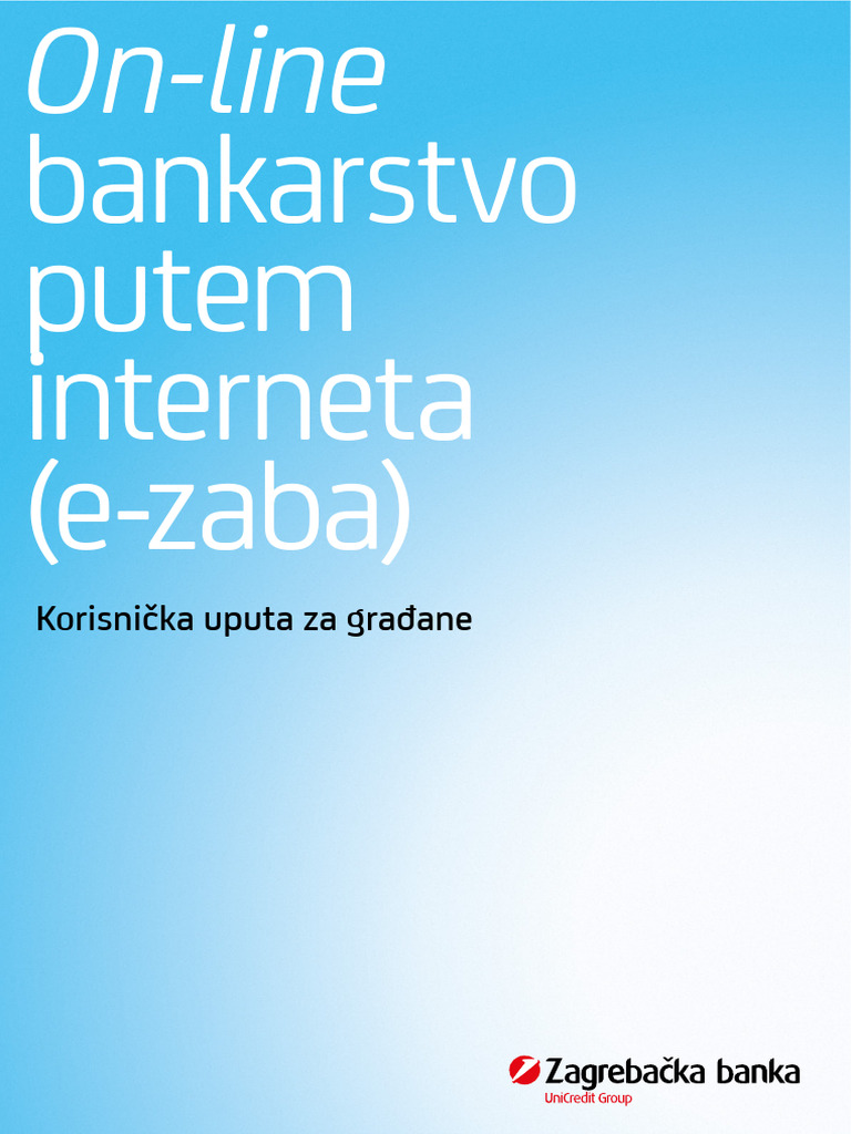 E Zaba Korisnicka Uputa Za Gradjane 2021 | PDF