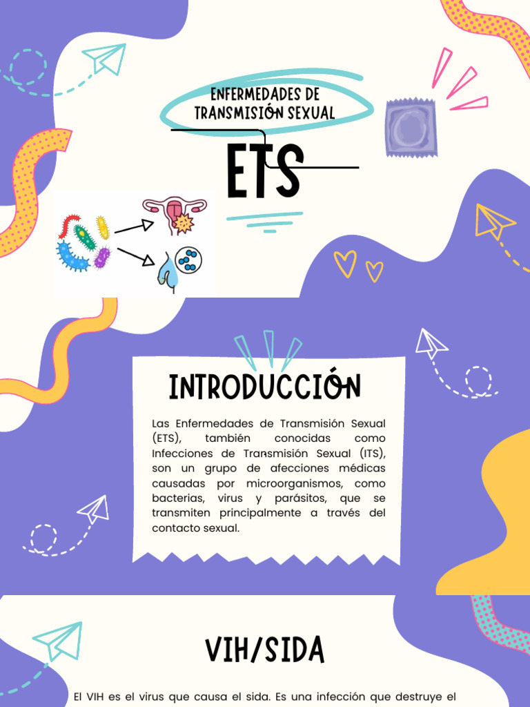 Guía de ETS: Prevención y Síntomas | PDF | Infección transmitida sexualmente | Herpes Simple