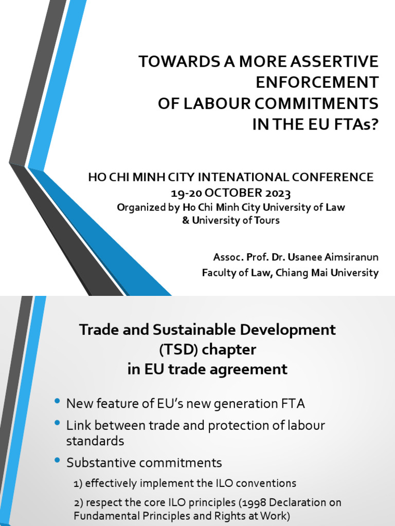 1-3-Usanee Aimsiranun (Towards A More Assertive Enforcement of Labour Commitments in The EU FTA ...
