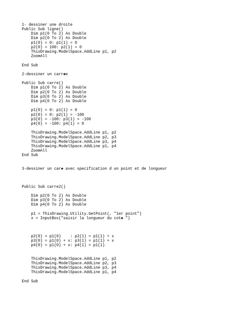Vba Autocad Ex Pdf