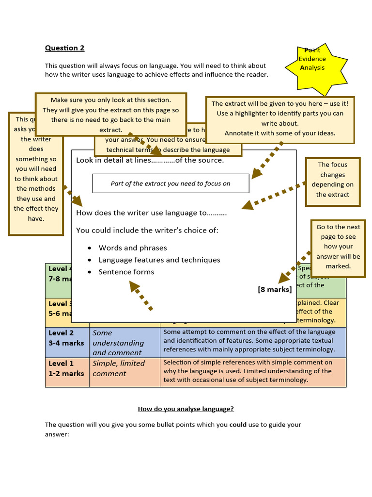 Language 1 Lesson Block 4 Question 2 Practice | PDF