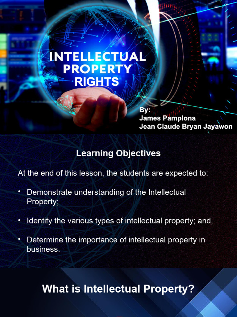Techno Chapter 4 Intellectual Property Rights | PDF | Intellectual Property | Trademark