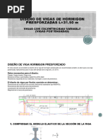 Tipos de Vigas AASHTO y Especificaciones | PDF