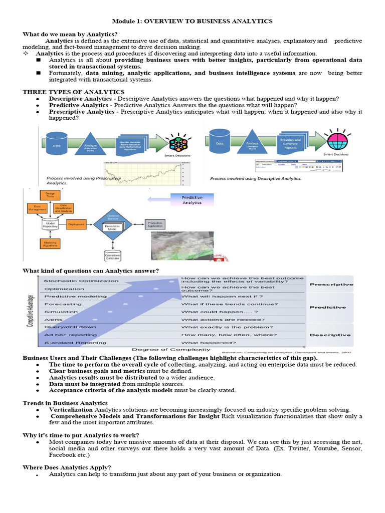 Revs Analytics | PDF | Analytics | Predictive Analytics