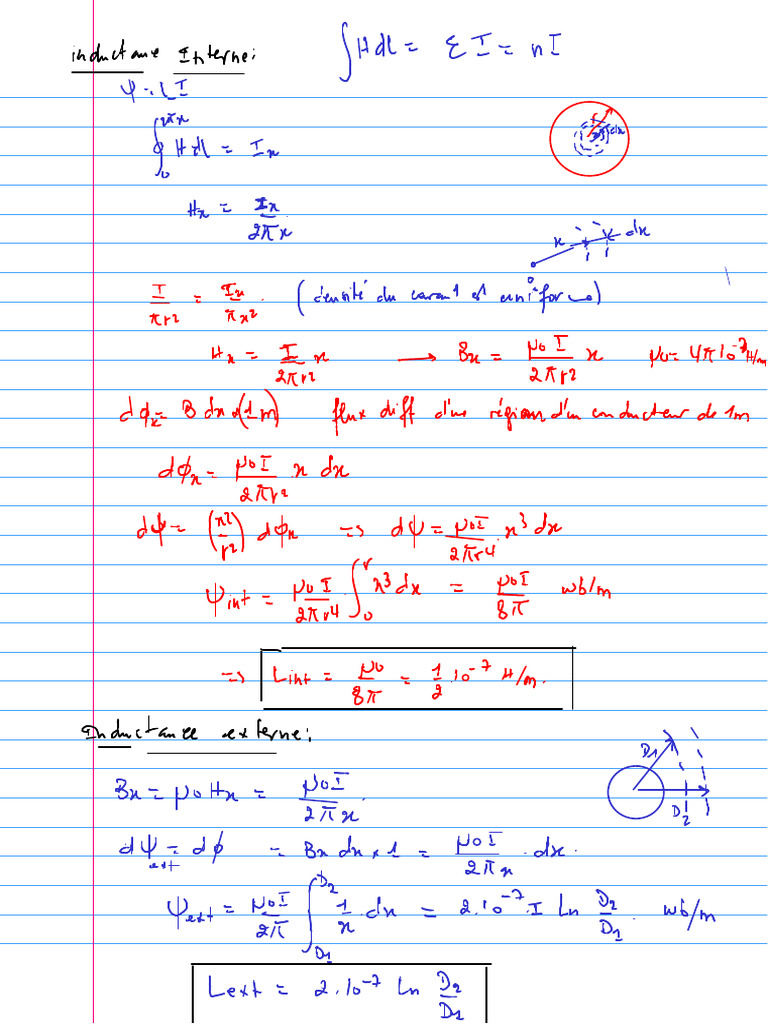 Hand Notes - Réseaux Électriques | PDF