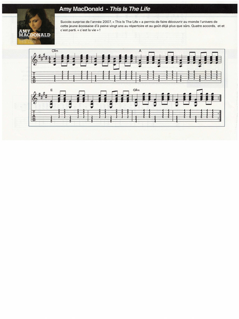 MacDonald Amy - This Is The Life | PDF