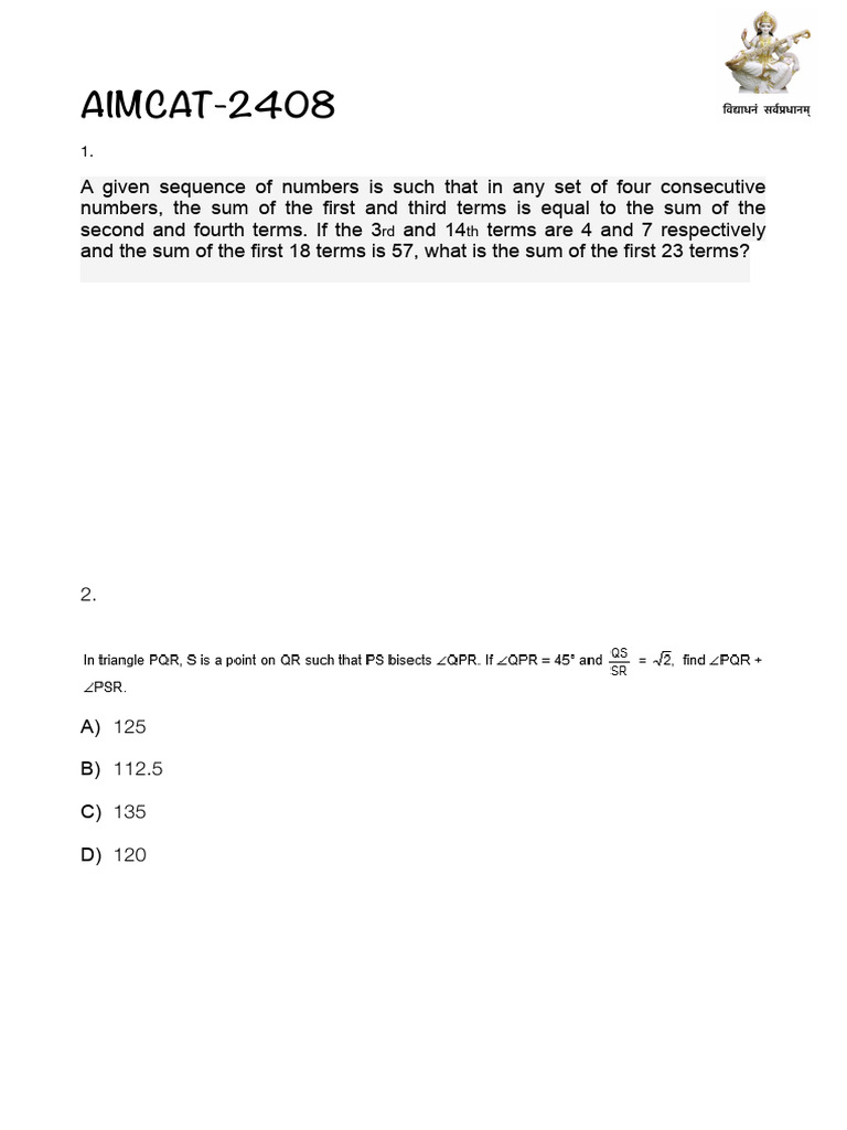 Aimc | PDF | Triangle | Mathematics Aimc | PDF | Triangle | Mathematics